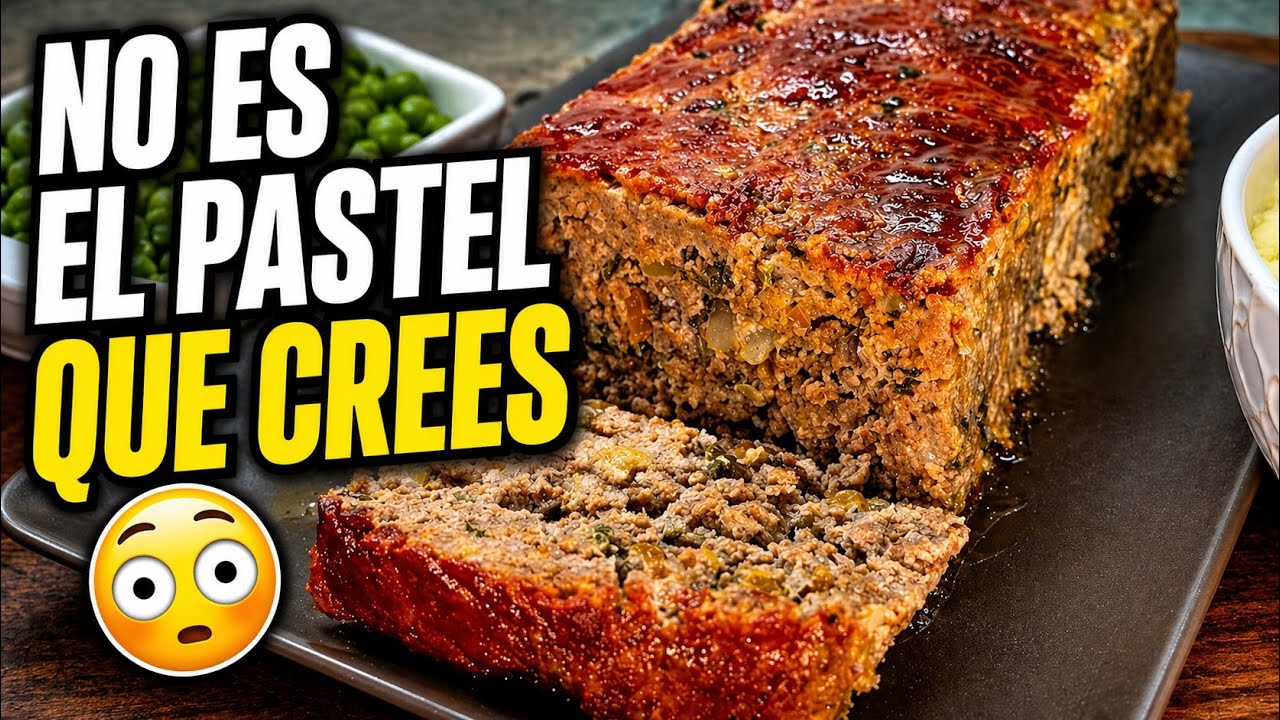 Meatloaf americano (Pastel de carne) | Receta jugosa, fácil y ...