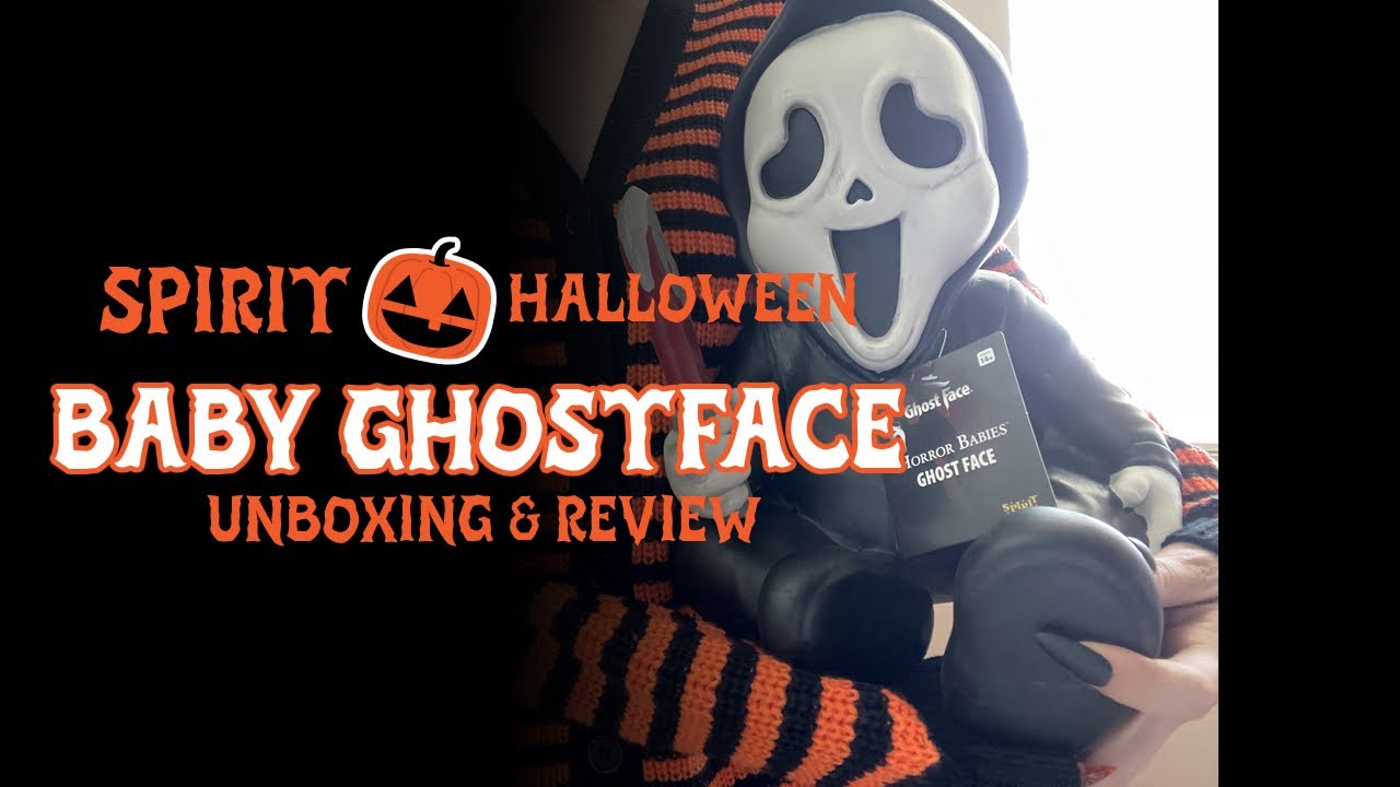 SPIRIT HALLOWEEN 2023 - BABY GHOSTFACE - from SCREAM! Static Baby Doll ...