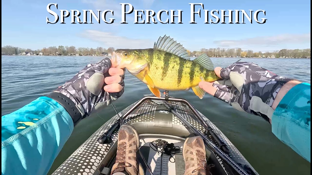 Spring Perch Fishing Lake Simcoe #2 - New Bait - YouTube