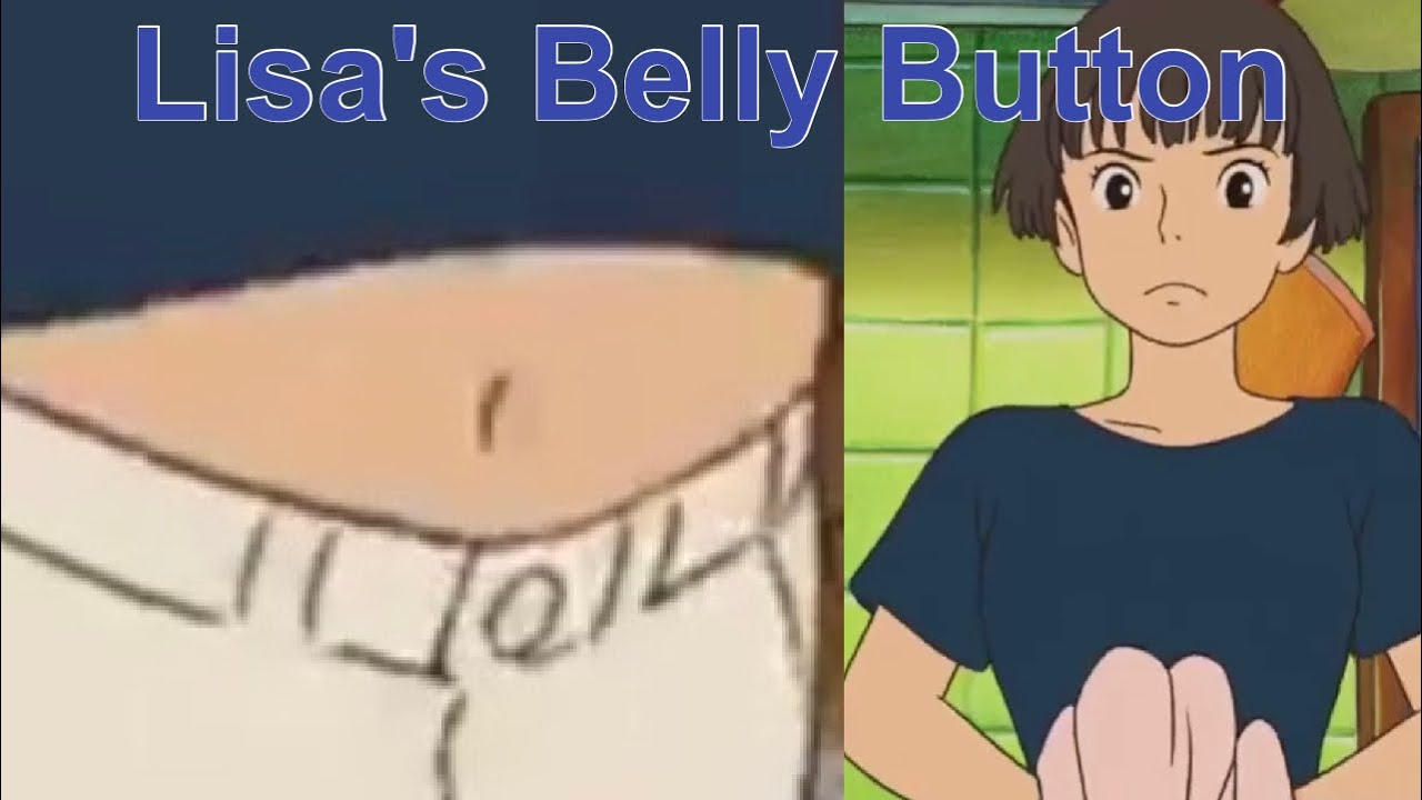 Lisa’s belly button [Ponyo] - YouTube