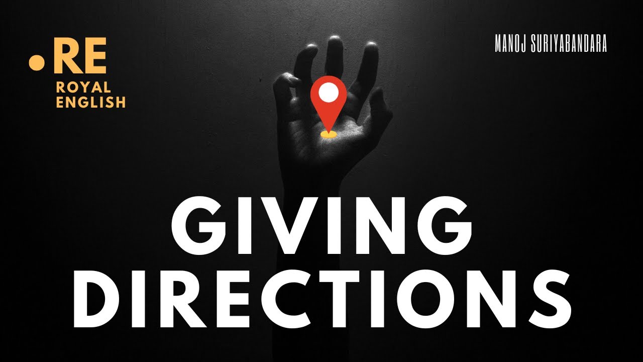 Giving Directions - Spoken English Lesson - YouTube