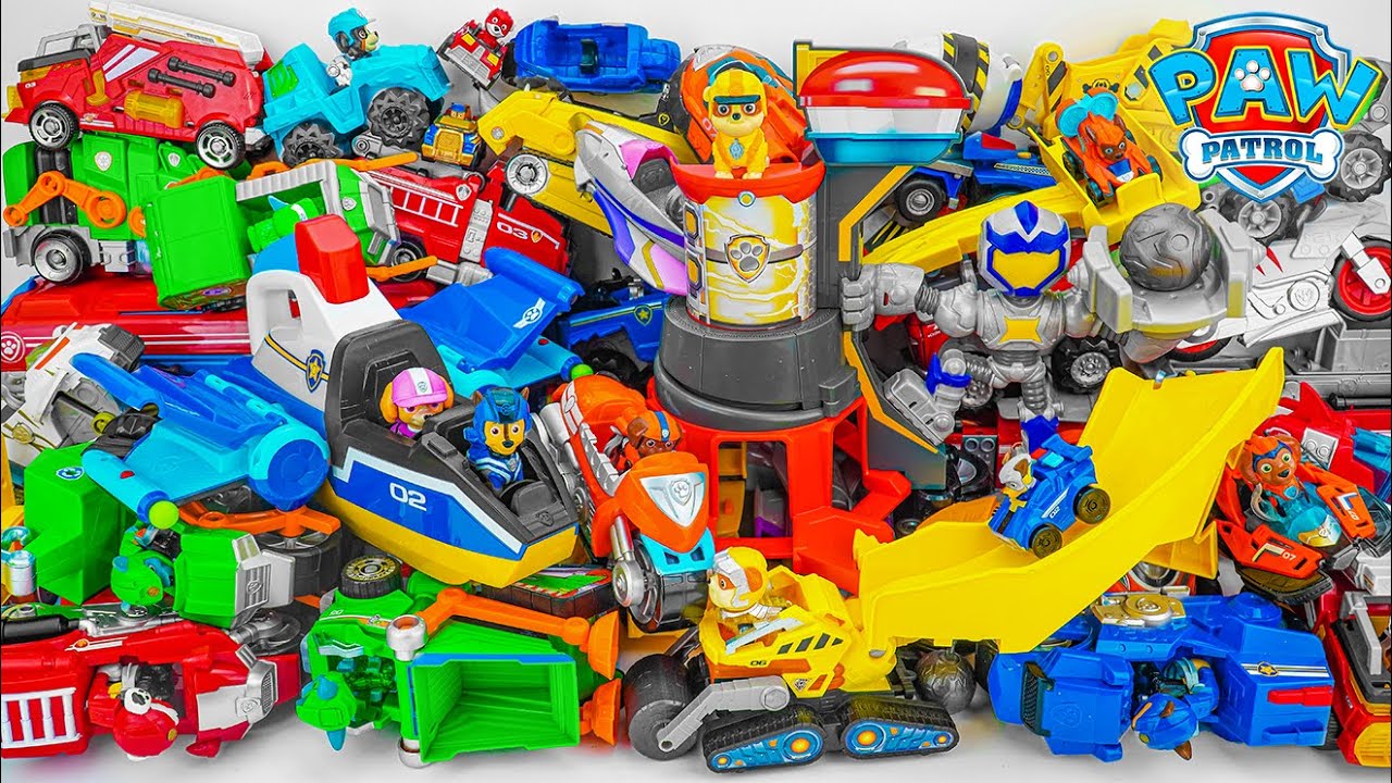 123 Minutes Satisfying with Unboxing PAW Patroller Transporter, Meteor ...