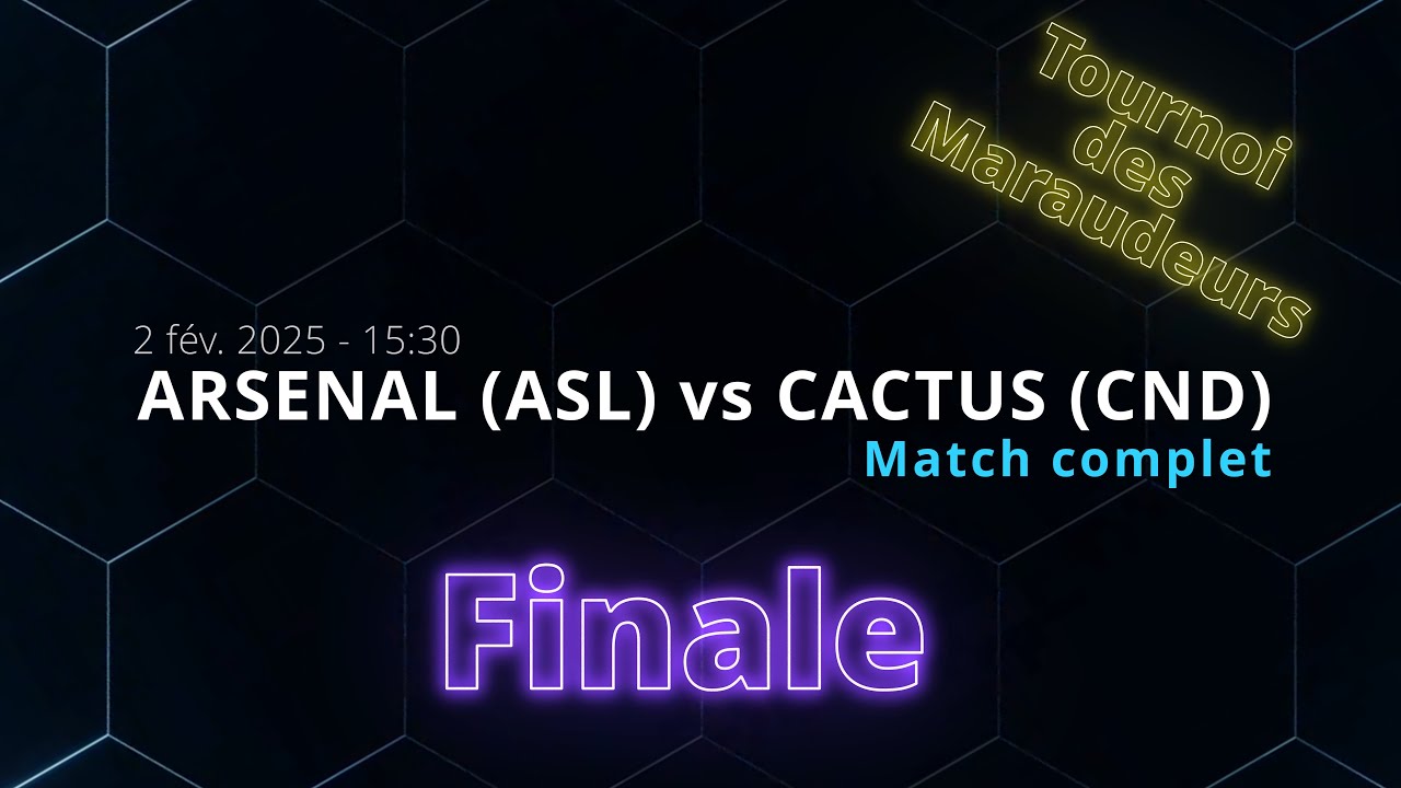 2025-02-02 - TDM - vs Cactus - Match complet - YouTube