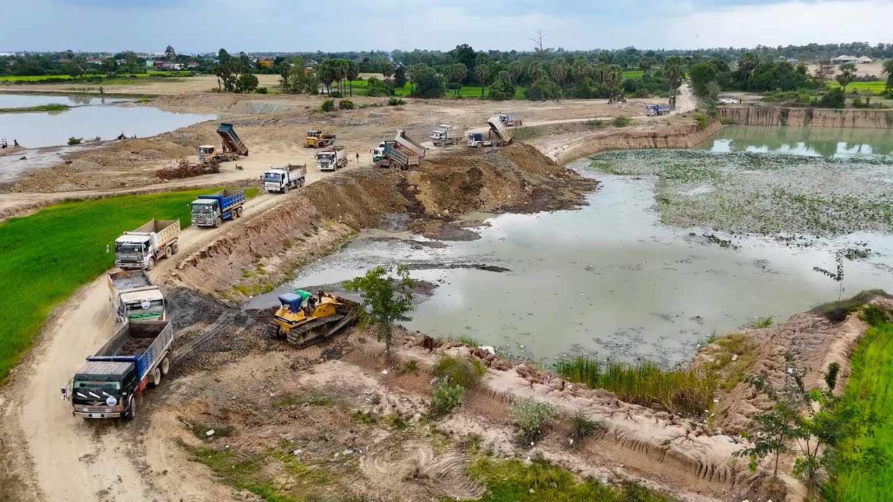 Update Today a bout this Big project with Lots of Machines Operating ...