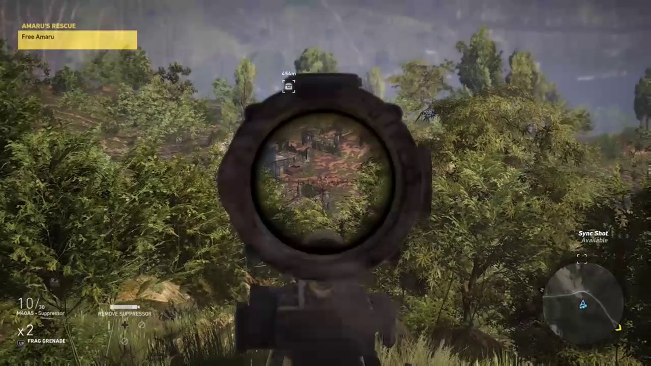 Ghost recon Wildlands. Acog long shot - YouTube
