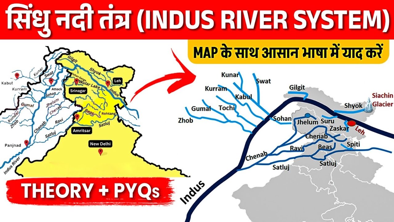 Indus River Atlas