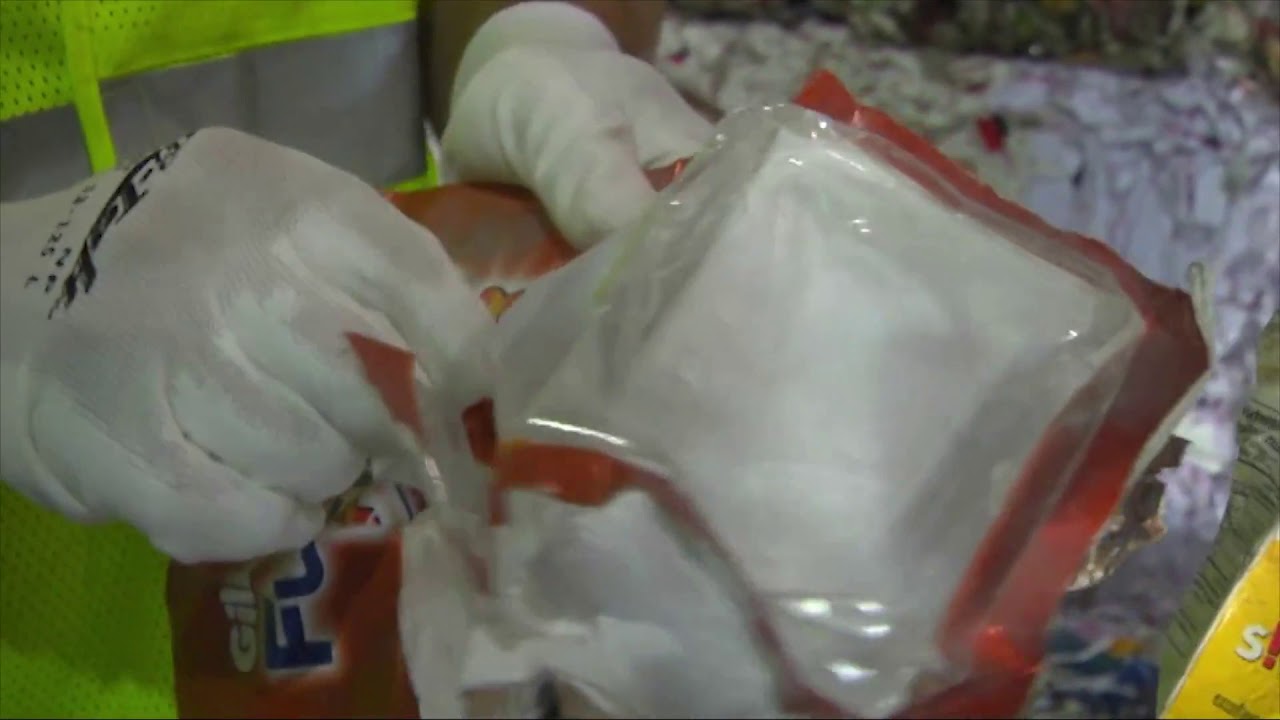 Paper Recycling Setting the stage for the deinking lab activity - YouTube