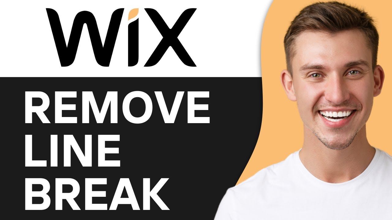HOW TO REMOVE LINE BREAK ON WIX (2026) - YouTube