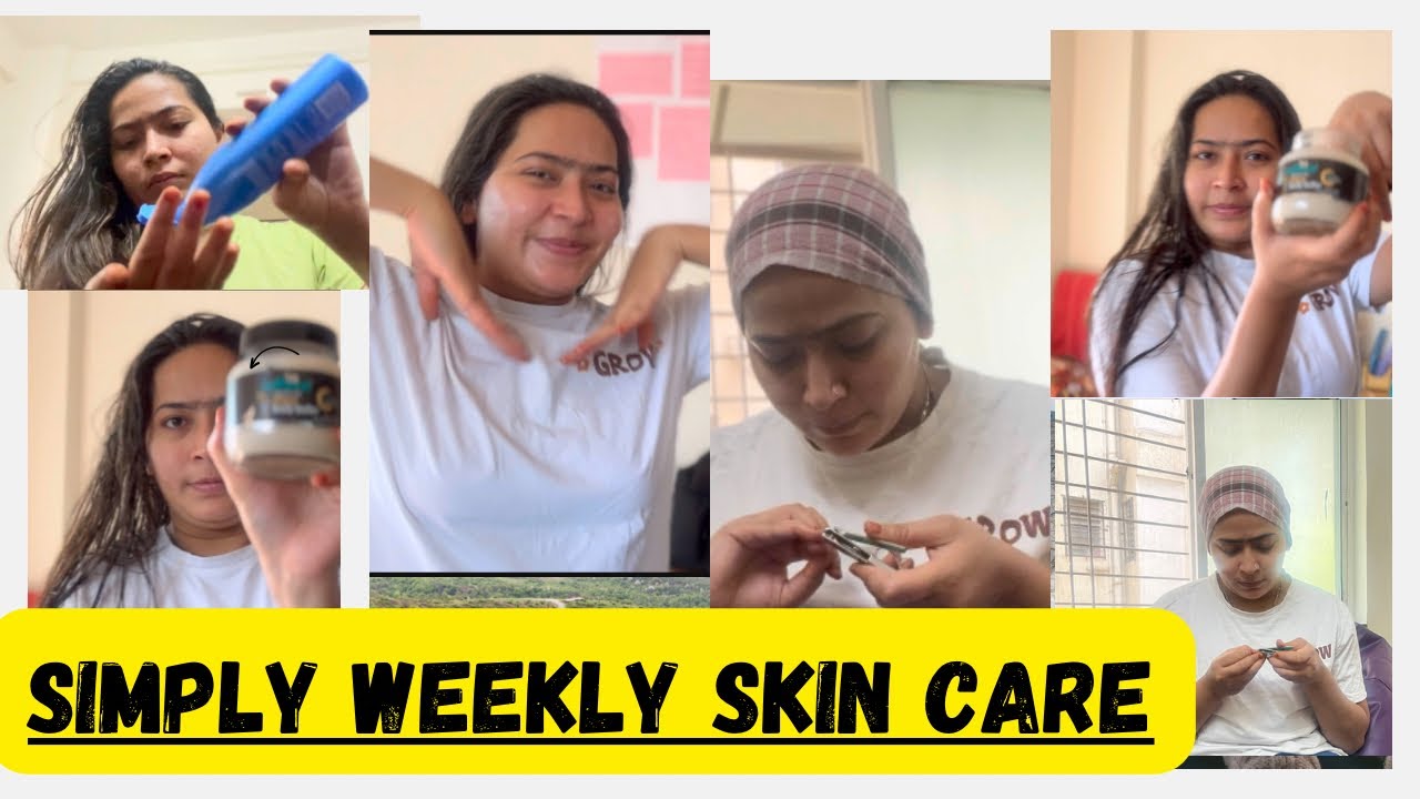 My Weekend Skin Care | HAIR CARE | Body Care | bodycare routine | Easy ...