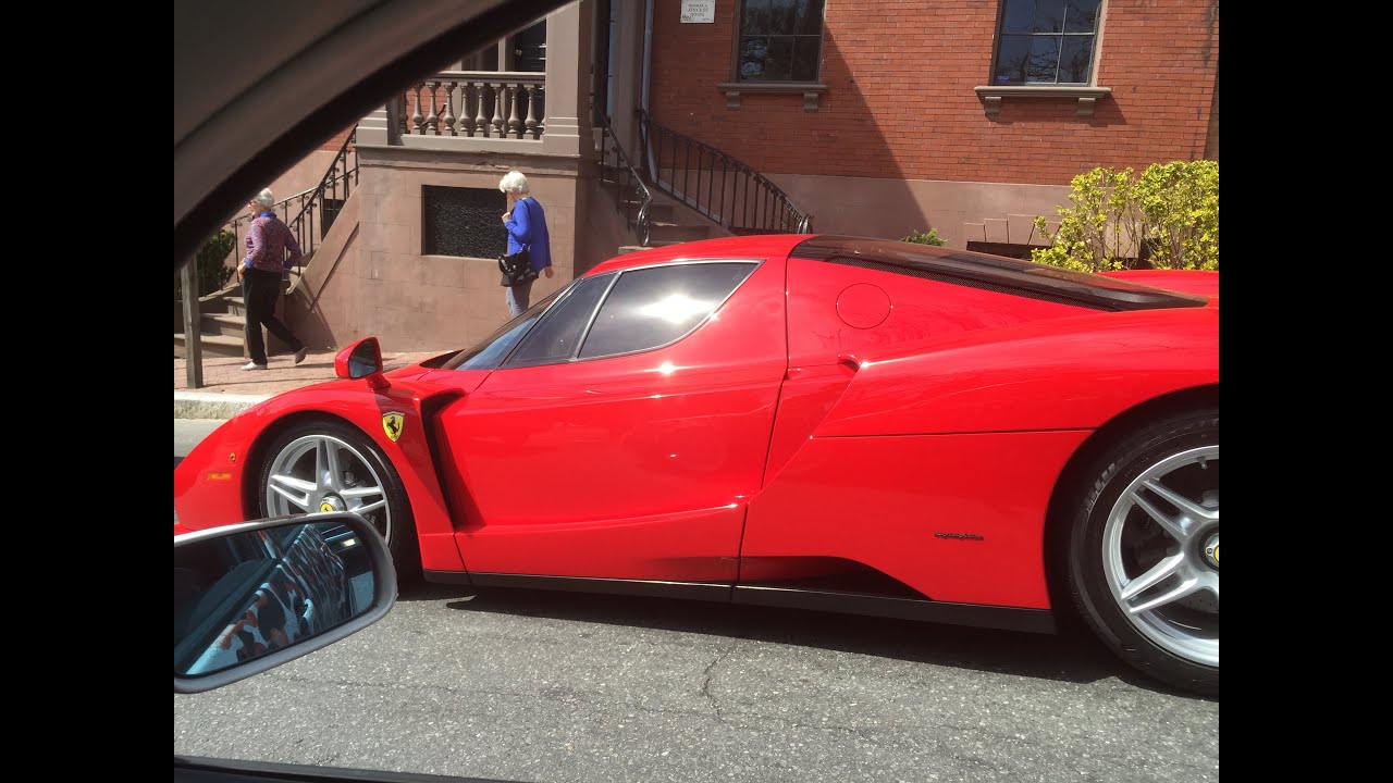 Ferrari Enzo Spotted in Providence - YouTube
