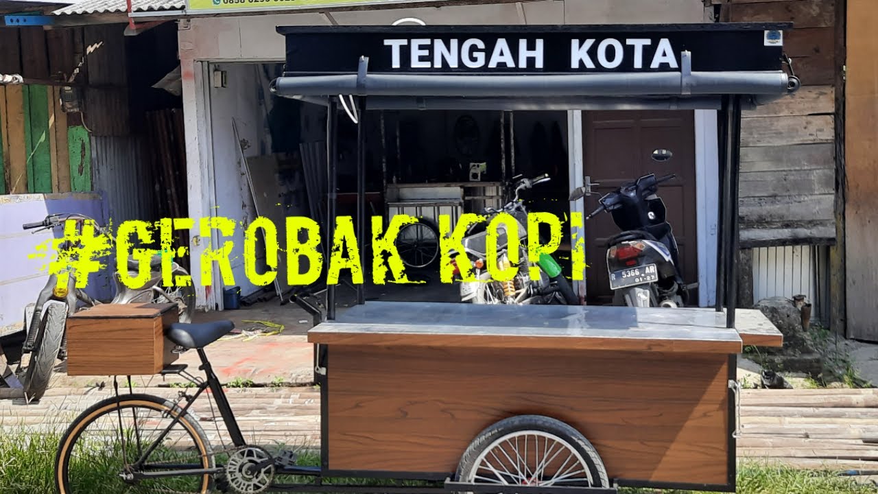 GEROBAK KOPI USAHA KEKINIAN - YouTube