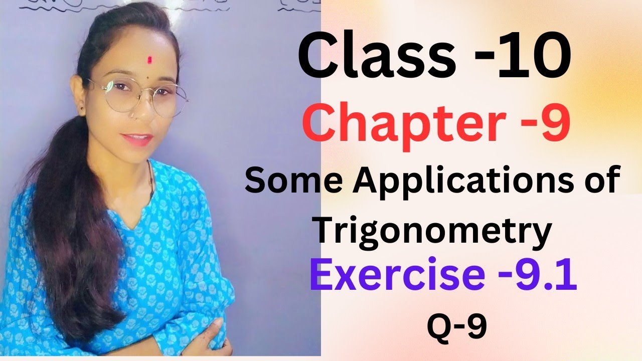 NCERT solution Class 10 Chapter 9 Exercise 9.1 Question 9#trending # ...