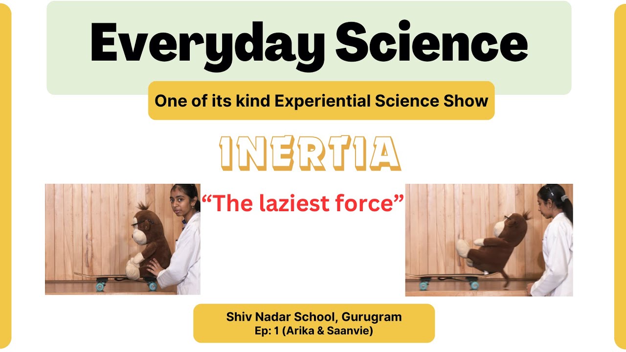 Inertia: A Latin word for "laziness" or a force that is behind much of ...
