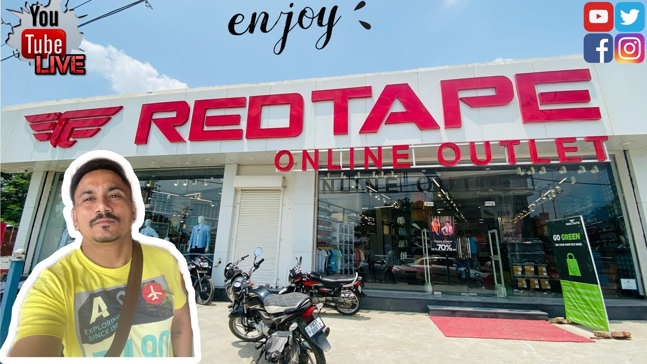 Redtape online store ( Mansa ) ! Kidd vlogs - YouTube