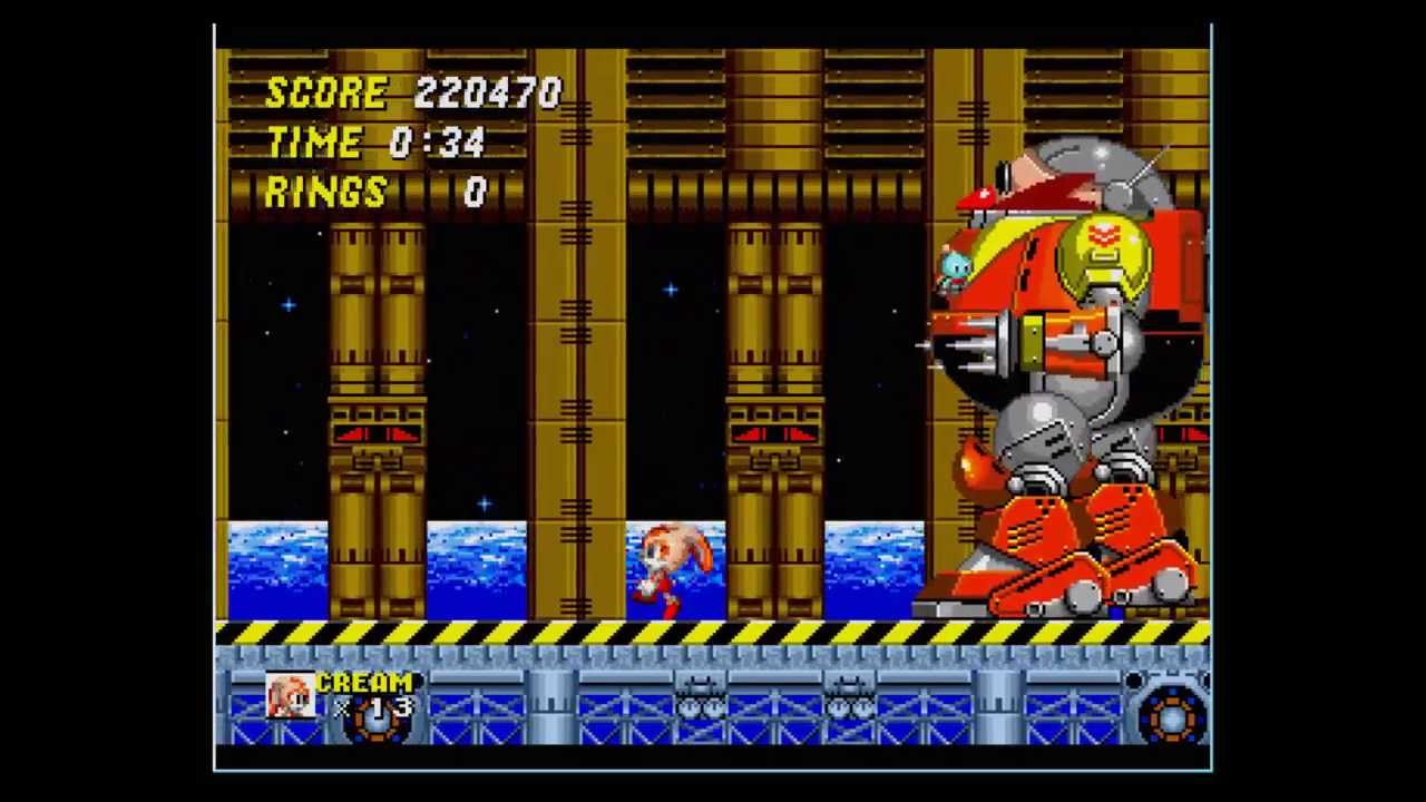 Sonic 2 Pink Edition:Death Egg Zone (Cream) - YouTube