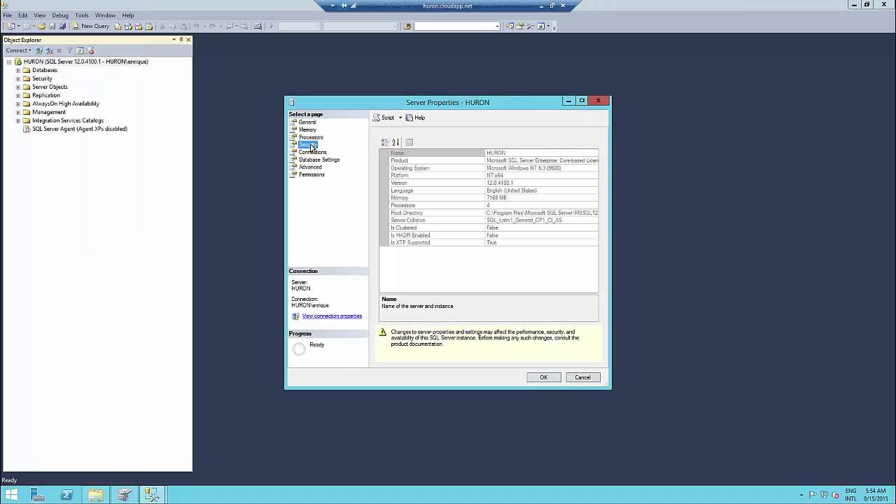 Tutorial IaaS SQL 2014 Azure - YouTube