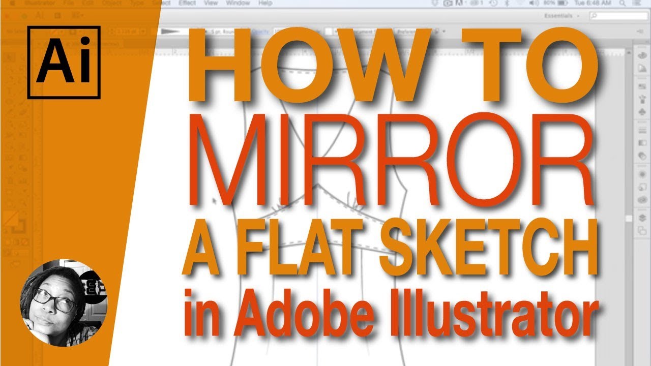 How To Mirror A Flat Sketch In Adobe Illustrator YouTube how-to-mirror-a-flat-sketch-in-adobe-illustrator-youtube
