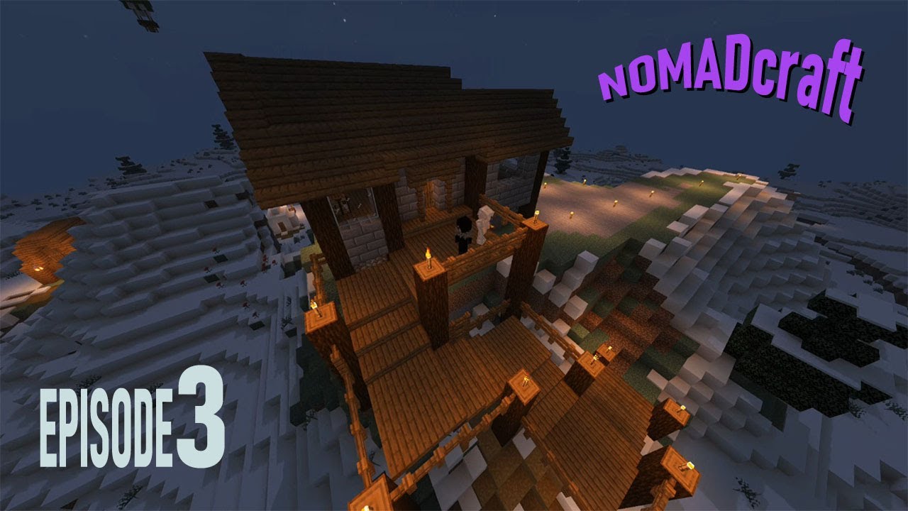 NOMADcraft Episode 3: FIRST "BIG" BUILD - YouTube
