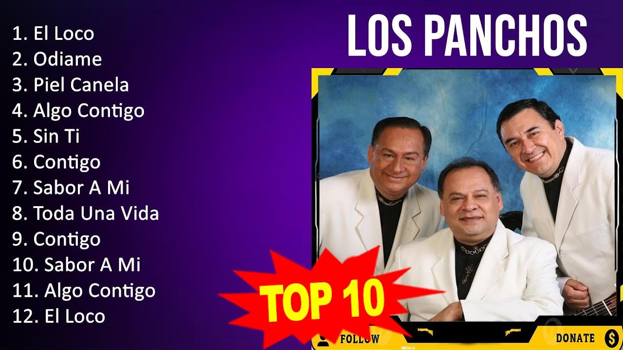 L o s P a n c h o s 2023 MIX - Top 10 Best Songs - Greatest Hits - Full ...