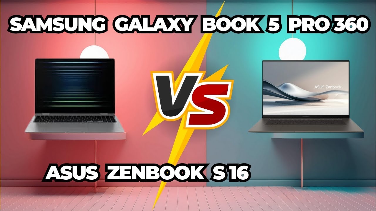 Samsung Galaxy Book 5 Pro 360 vs Asus Zenbook S16 🔥 Which is Best ...