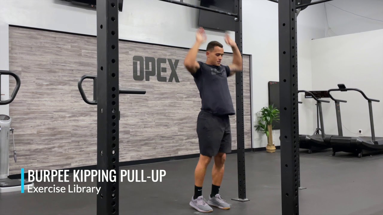 Burpee Kipping Pull-Up - YouTube