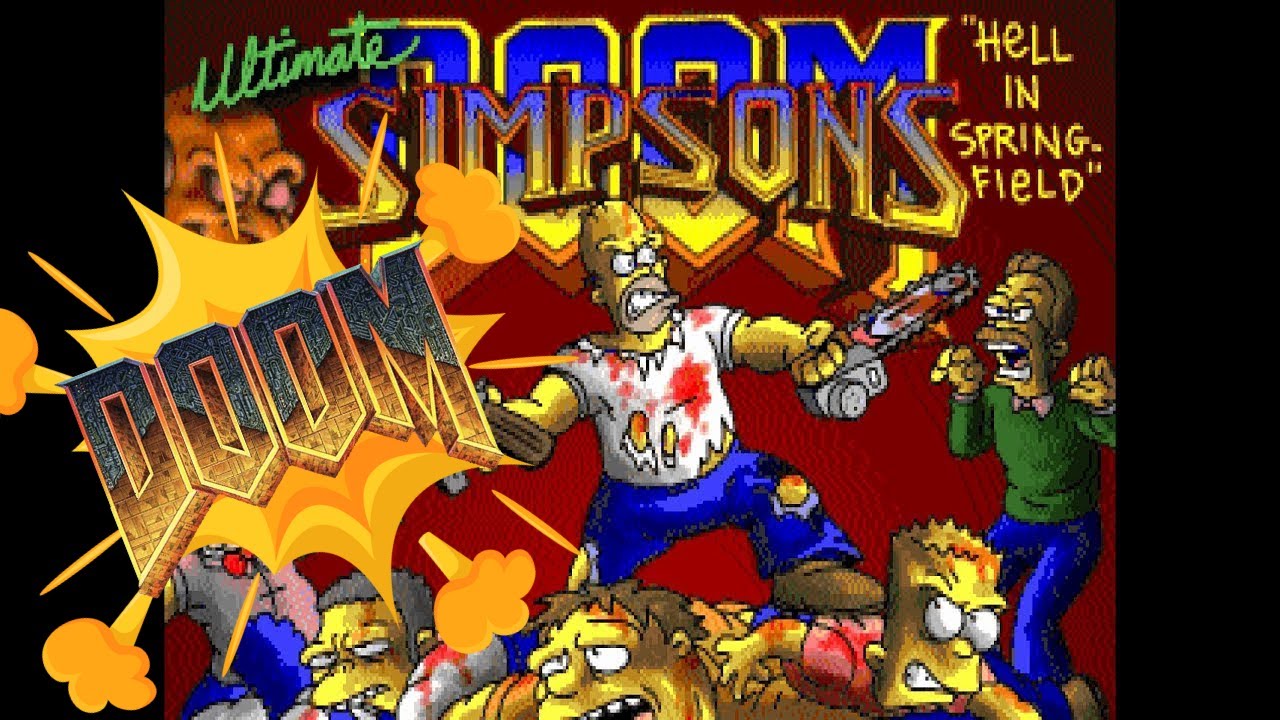 Ultimate Simpsons Doom Mod! #doom - YouTube