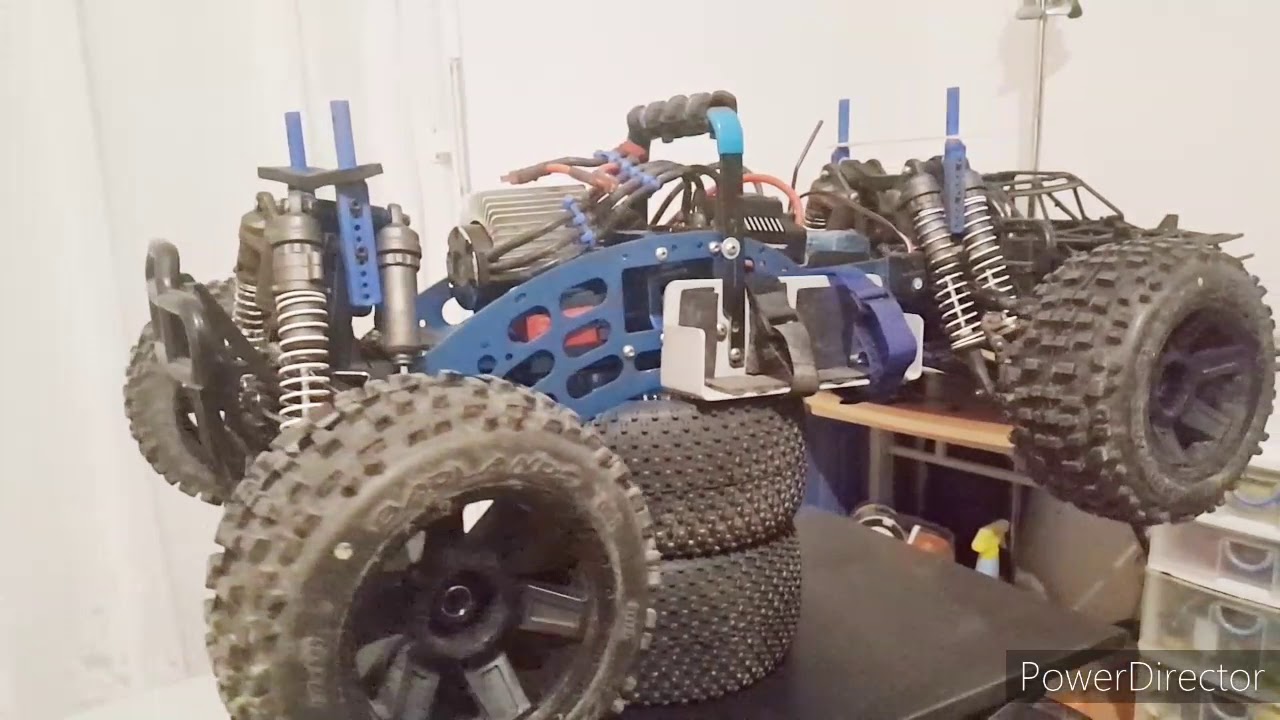 Présentation de mes RC CEN E-Nemesis conversion brushless combo MAX6 ...