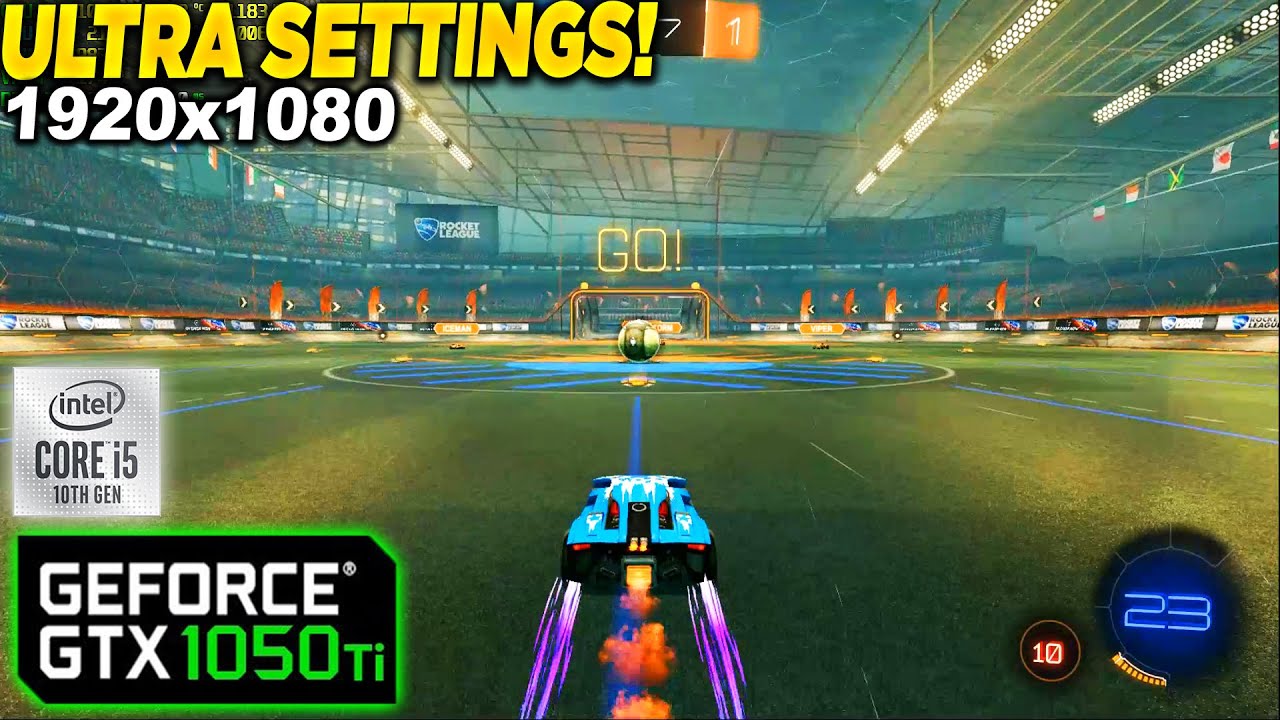 Rocket League GTX 1050 Tİ - 1080p Ultra, - YouTube