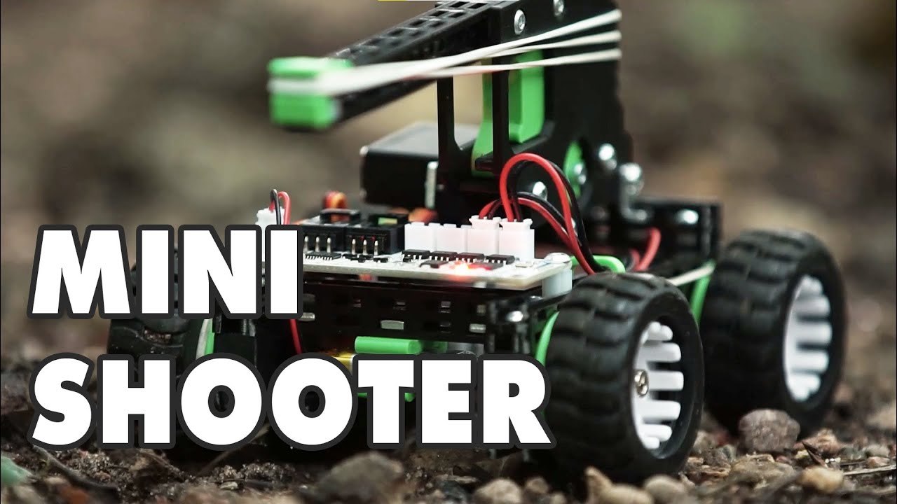 Mini Shooter - Smartphone App Controlled Toy | Totem Robotics - YouTube