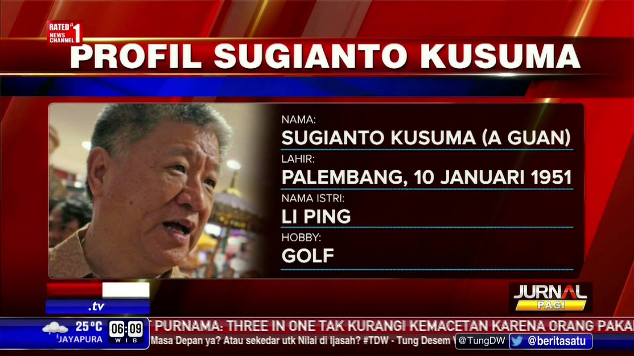 Profil Singkat Sugianto Kusuma, Pendiri Agung Sedayu Group - YouTube