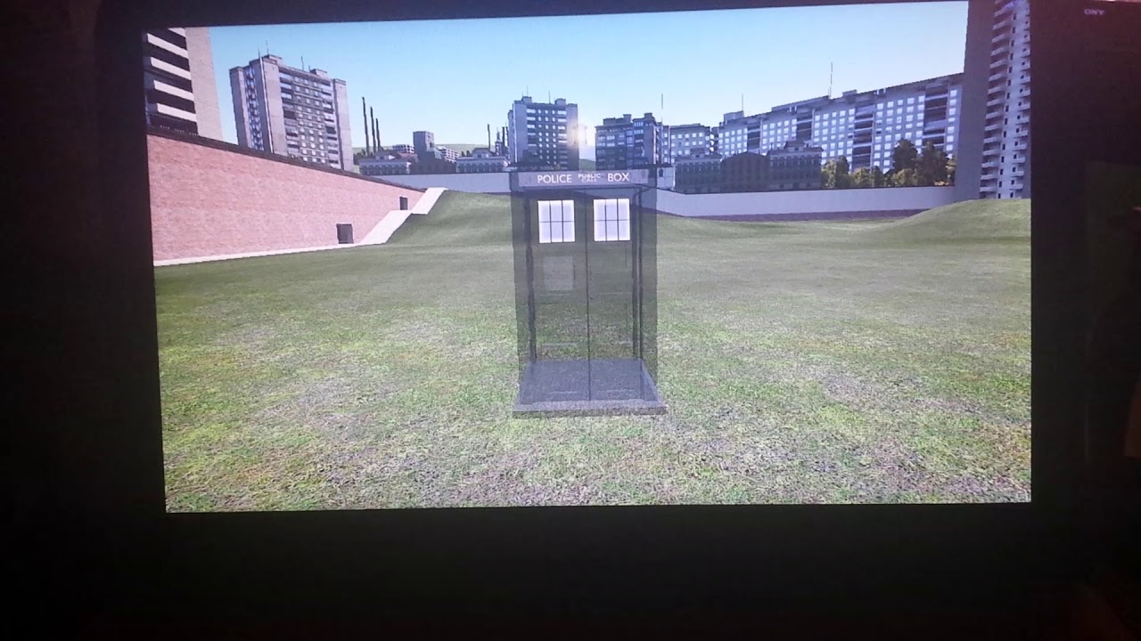 Tardis take off and tardis landing - YouTube