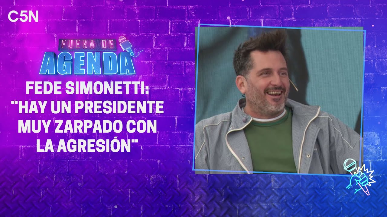 FEDE SIMONETTI en FUERA DE AGENDA - YouTube