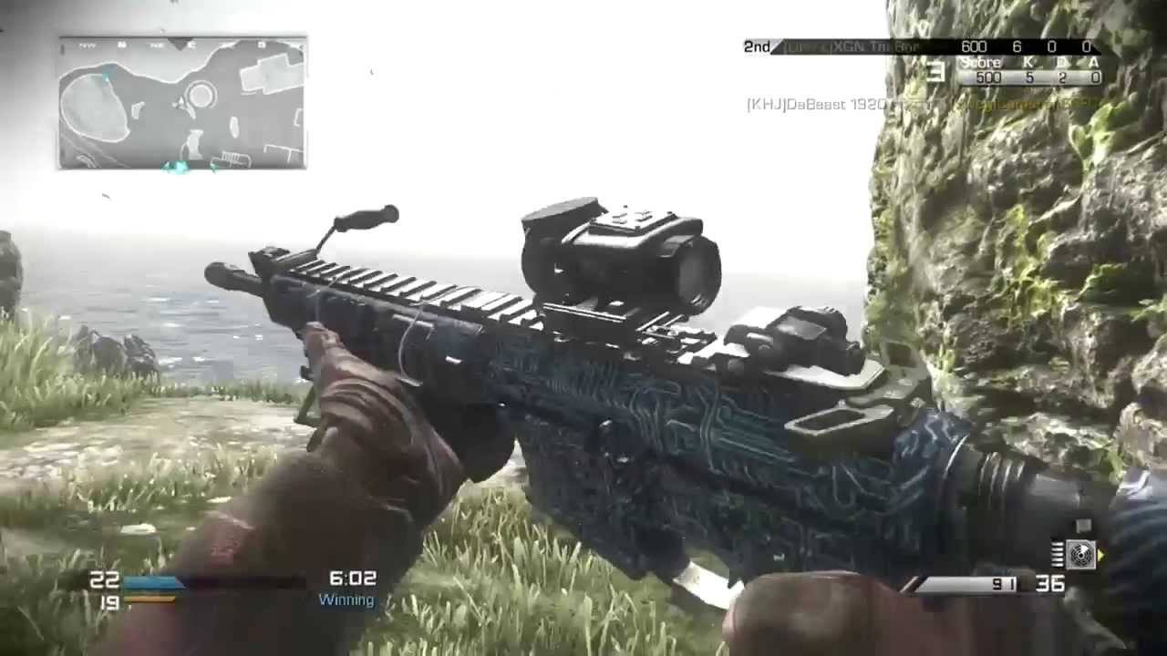 CoD: Ghost M27-IAR LMG - YouTube