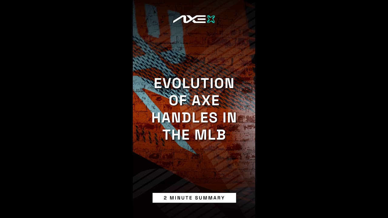 Evolution of Axe Handles in the MLB - YouTube
