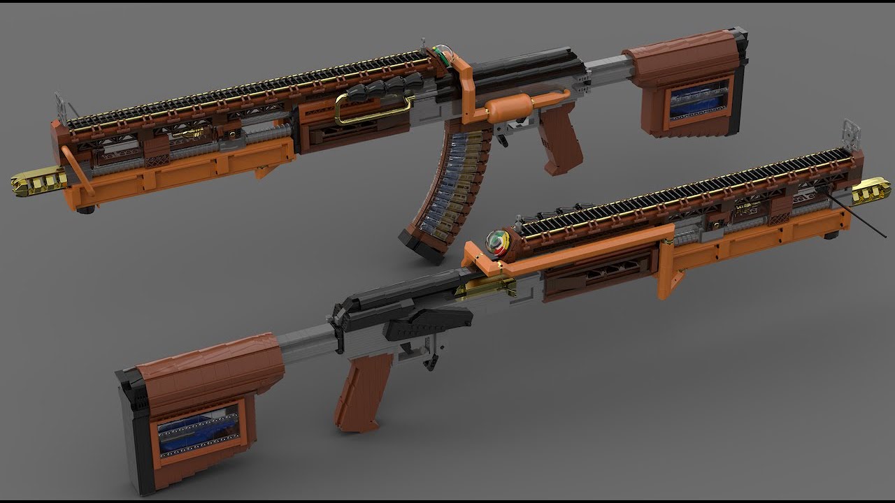 Custom LEGO Gun MOC: RPK MK.III [Hissing Cockroach] - YouTube