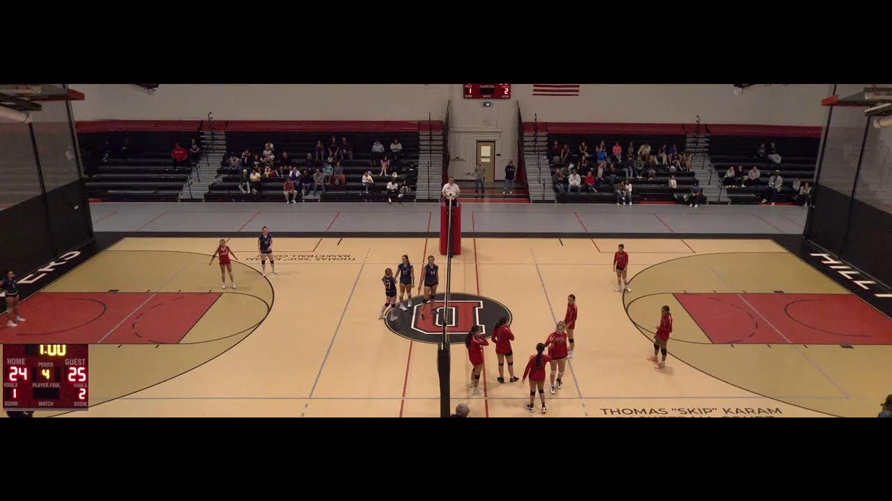 Durfee High School vs Apponequet Girls' Varsity Volleyball - YouTube