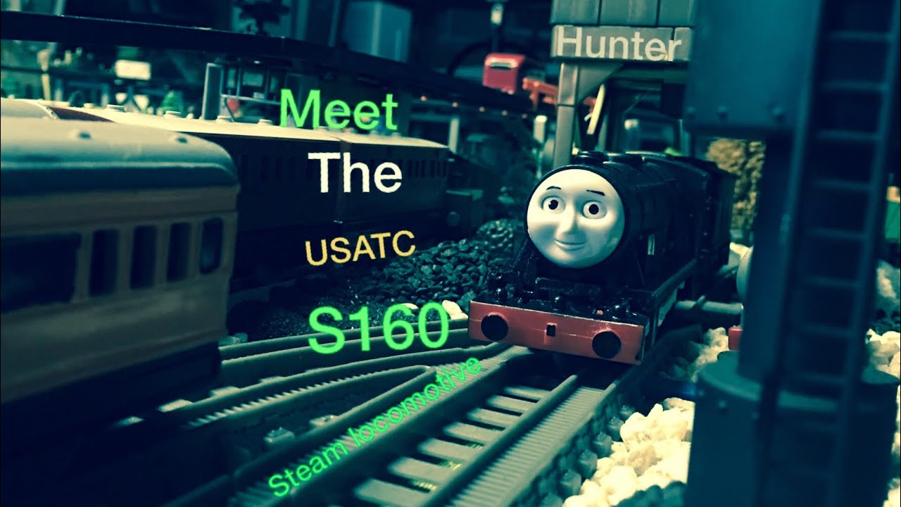 Meet Hunter the USATC S160 class steam locomotive. - YouTube