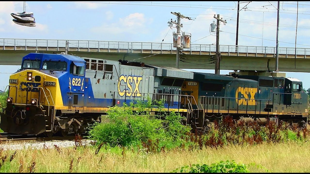 CSX Entering The Hanover Sub - YouTube