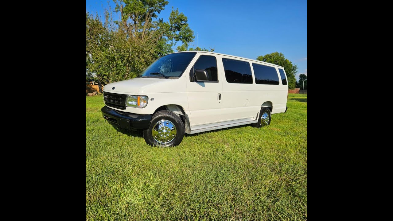 1999 Ford Econoline E350 XL Extended 15 Passenger Van • k9motors.com ...