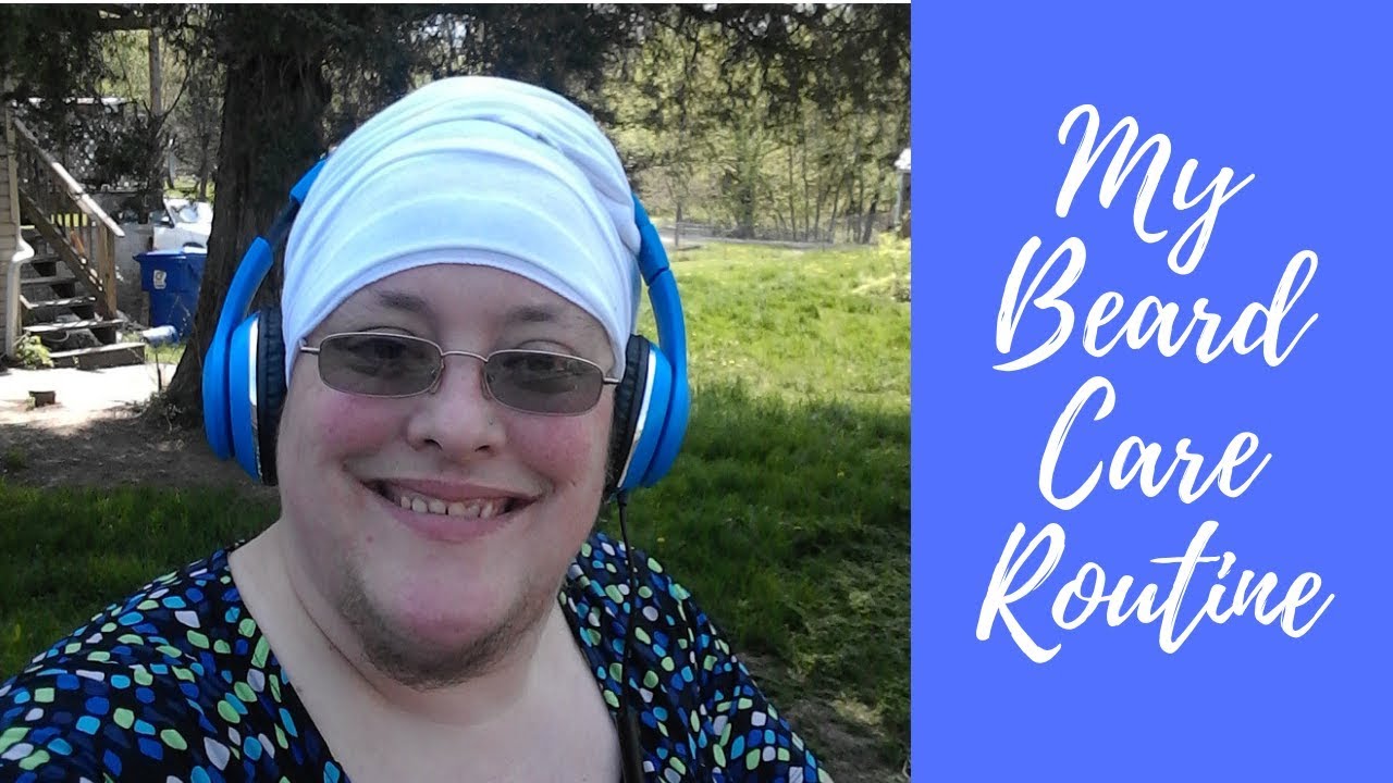 My Beard care routine// bearded lady beard care - YouTube