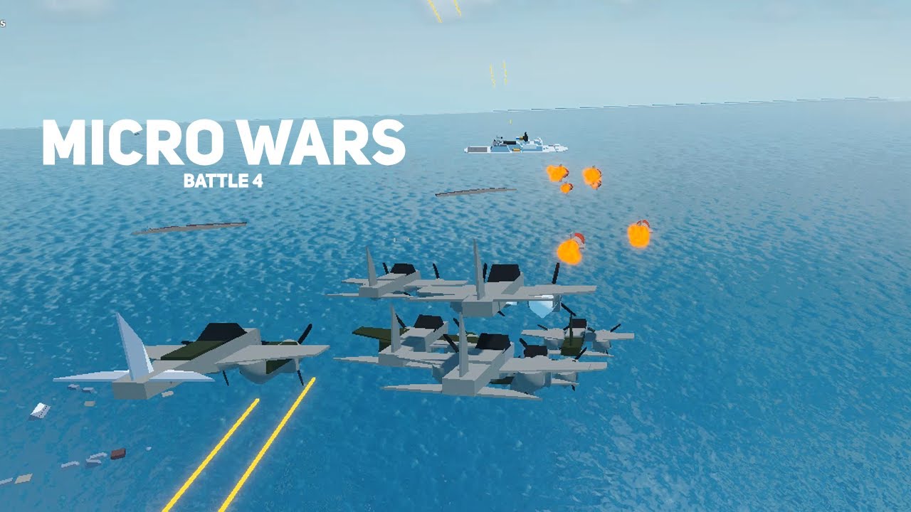 Micro Wars battle 4 - YouTube