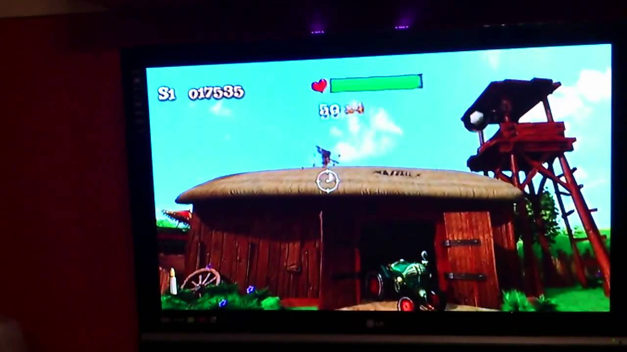 Wii Spiel chicken riot - YouTube