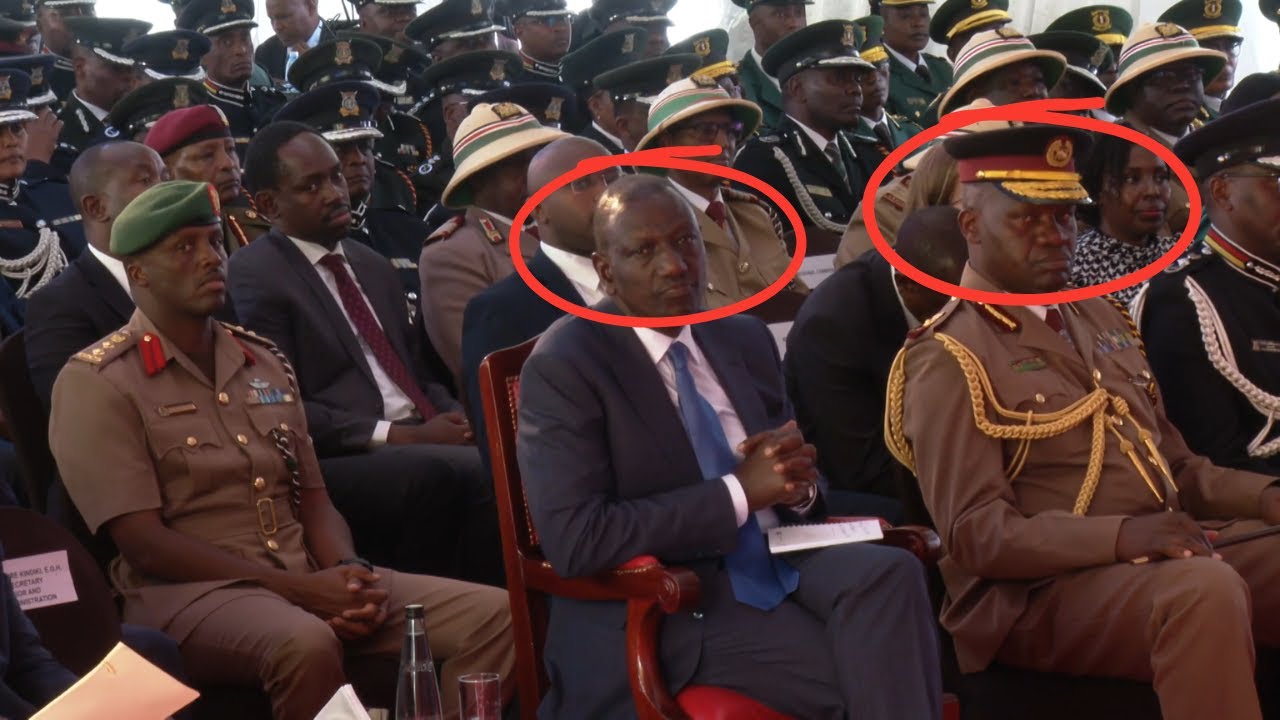 WATCH WHAT HAPPENED WHEN PRESIDENT RUTO MET RUDE ACTING IG MASENGELI ...