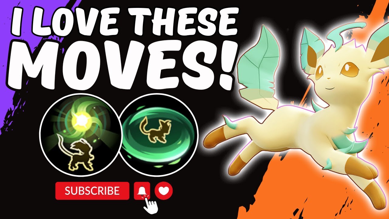 My Favorite Leafeon Move Combo - Solar Blade And Leaf Blade - Pokémon ...