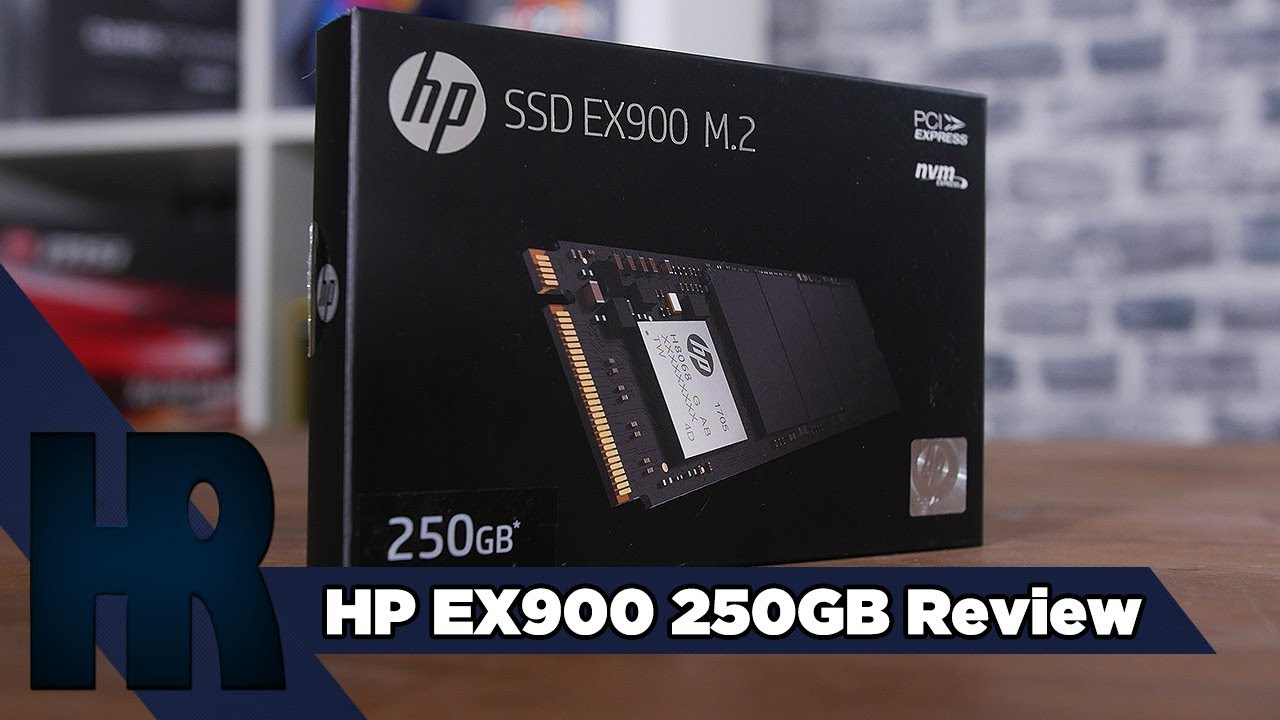 HP EX900 250GB Test Review Deutsch M2 PCI-e SSD - YouTube