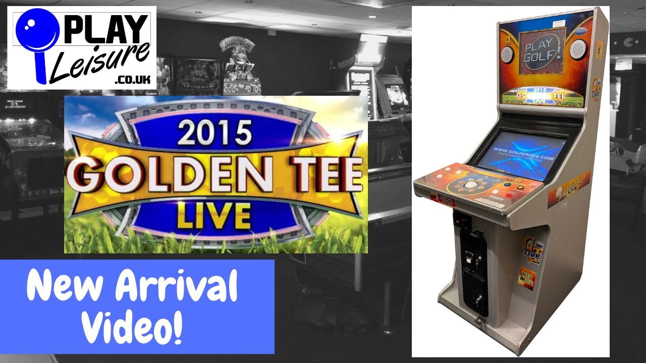 Get your Golf on... It's the Golden Tee Live 2015 Arcade Machine! - YouTube