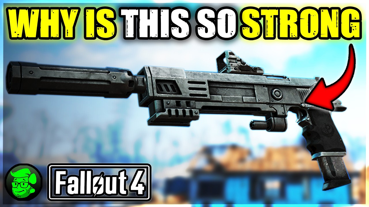 Fallout 4: The Most OP T60 Pistol (FREE DLC) - YouTube