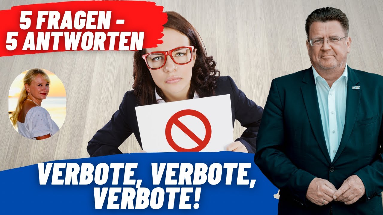 Verbote, Verbote, Verbote (5 Fragen - 5 Antworten) - YouTube