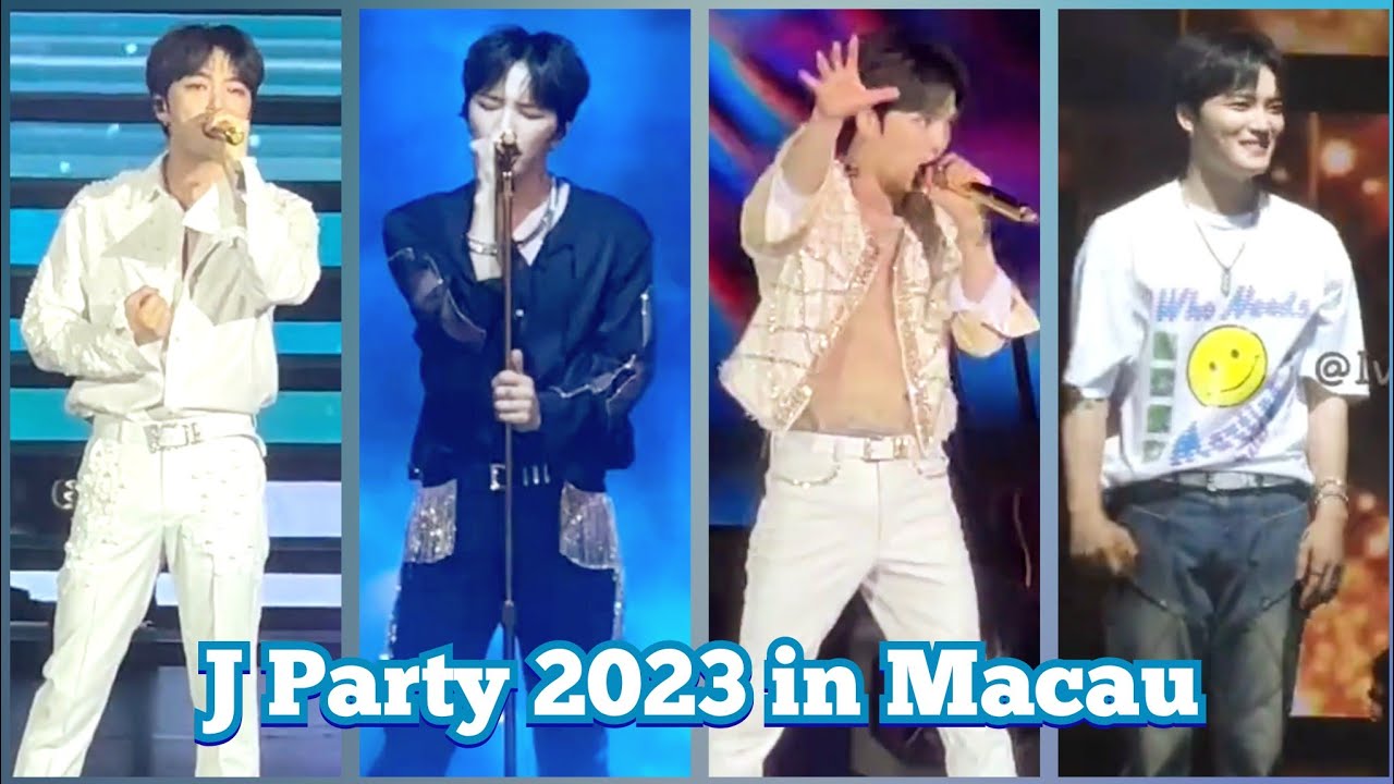 2023.06.10 J Party in MACAU 김재중 Kim Jaejoong ジェジュン - YouTube