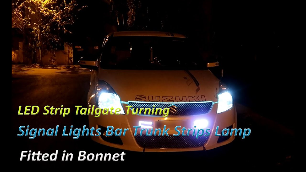 Car Dicky Light | Trunk Light | Flow Boot LED For All Cars - YouTube